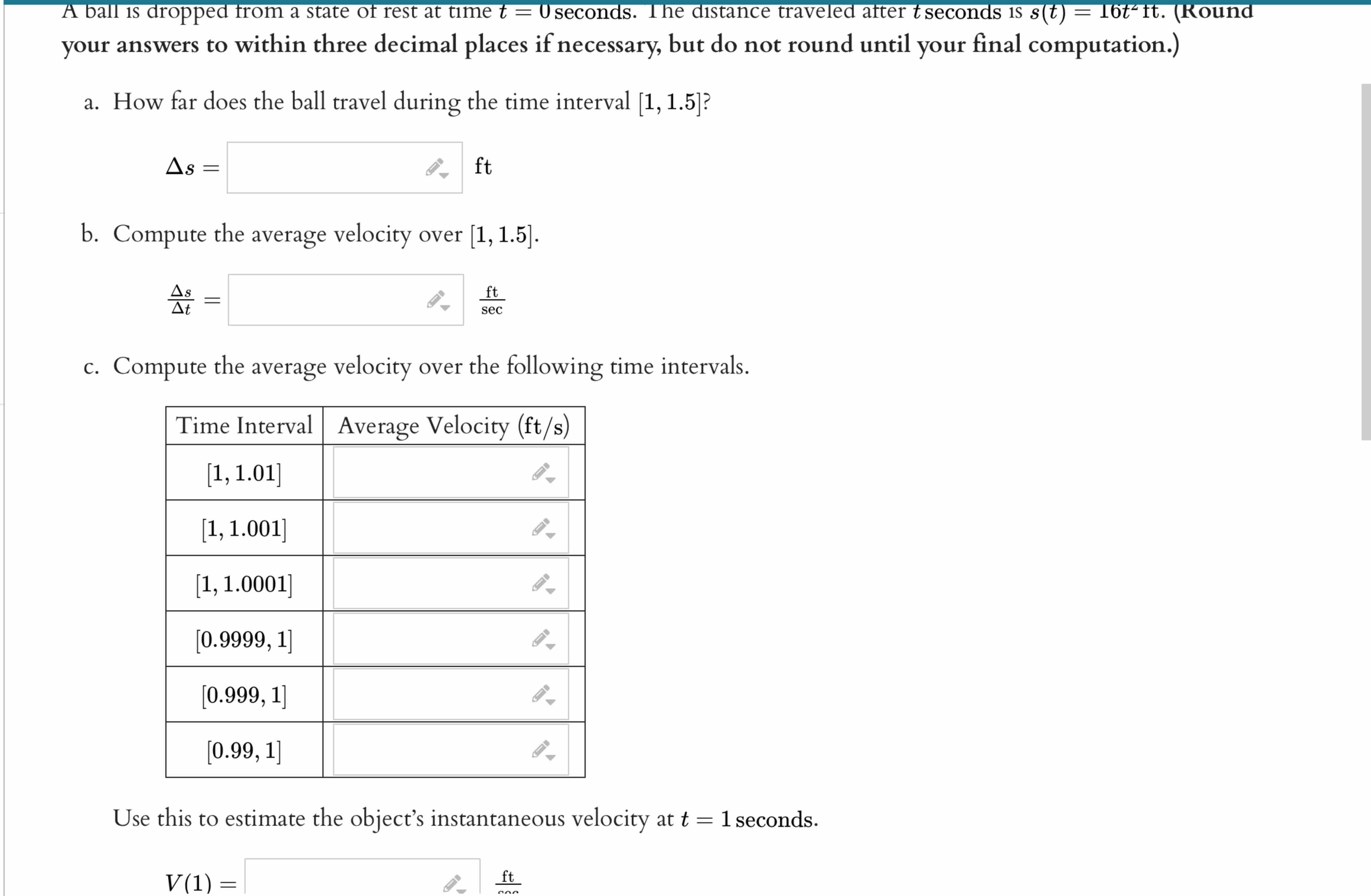 Solved A ball is dropped from a state of rest at time t=0 | Chegg.com