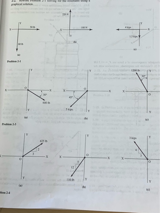Solved Principles of Statics PROBLEMS Section 2-8 Orthogonal | Chegg.com