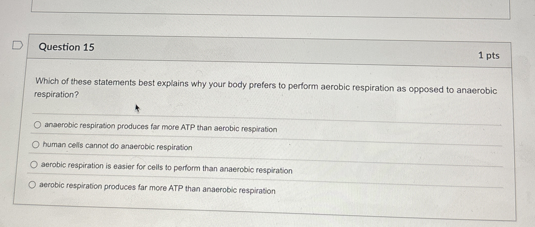 Solved Question 15Which of these statements best explains | Chegg.com
