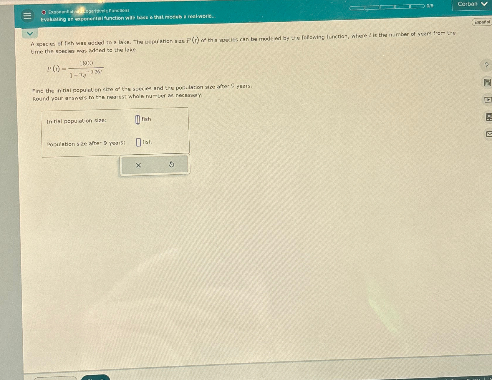 Solved Exponential ar - ﻿Logarithmic FunctionsEvaluating an | Chegg.com