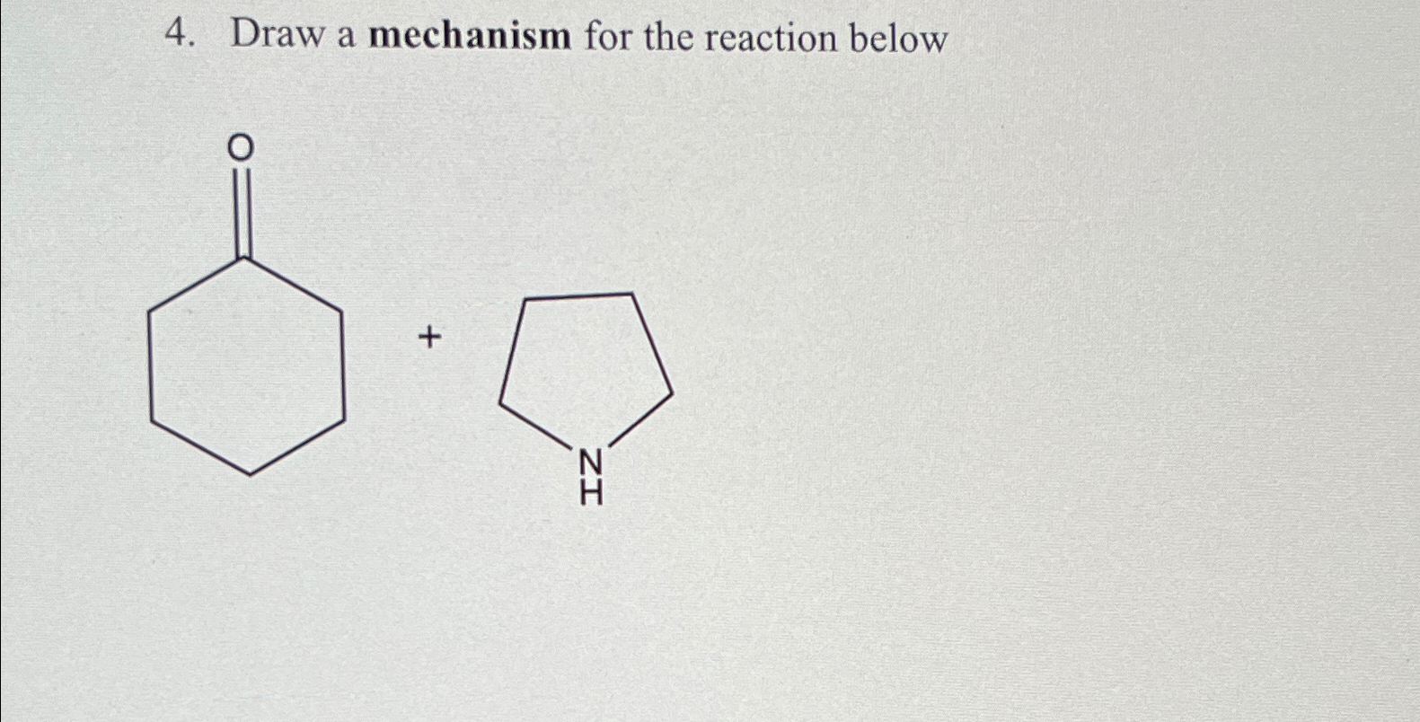 Solved Draw a mechanism for the reaction below | Chegg.com