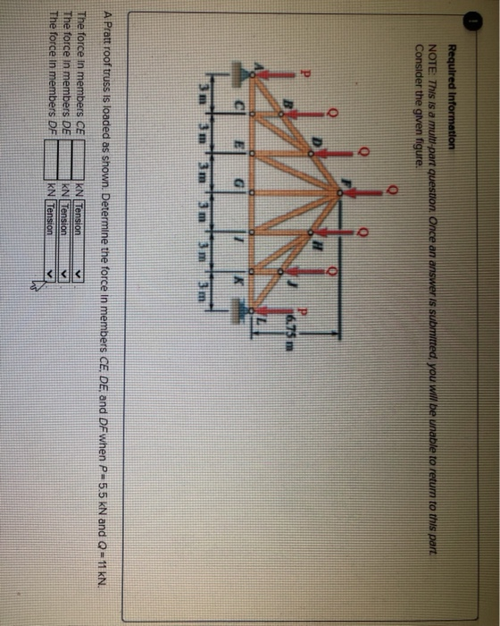 Solved Required Information Note This Is A Multi Part