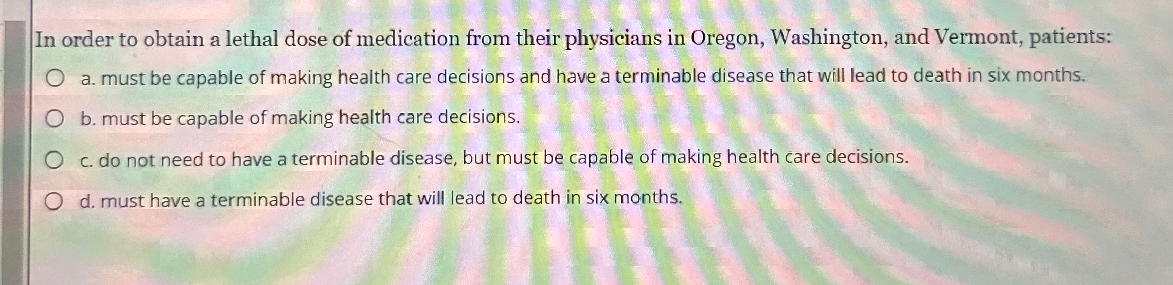 Solved In order to obtain a lethal dose of medication from | Chegg.com
