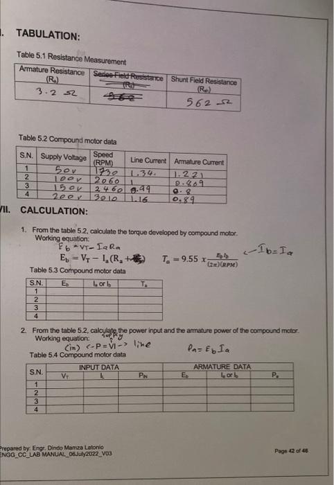 Solved Table 5.1 Resistance Mnacuian- Table 5.2 Compound | Chegg.com