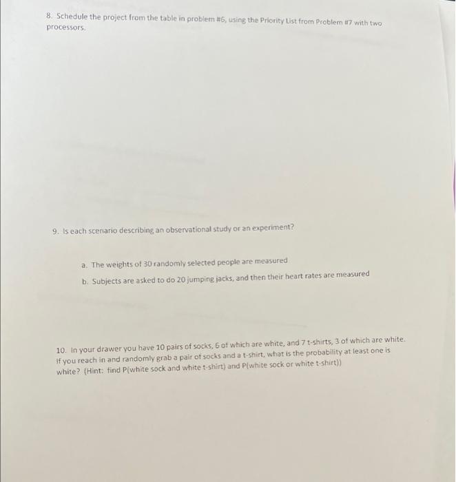 Solved 6. Using the table below create a digraph to | Chegg.com