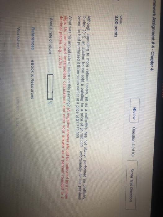 Solved mework Assignment #4 - Chapter 4 Review Question 4 | Chegg.com Solved mework Assignment #4 - Chapter 4 Review Question 4 | Chegg.com