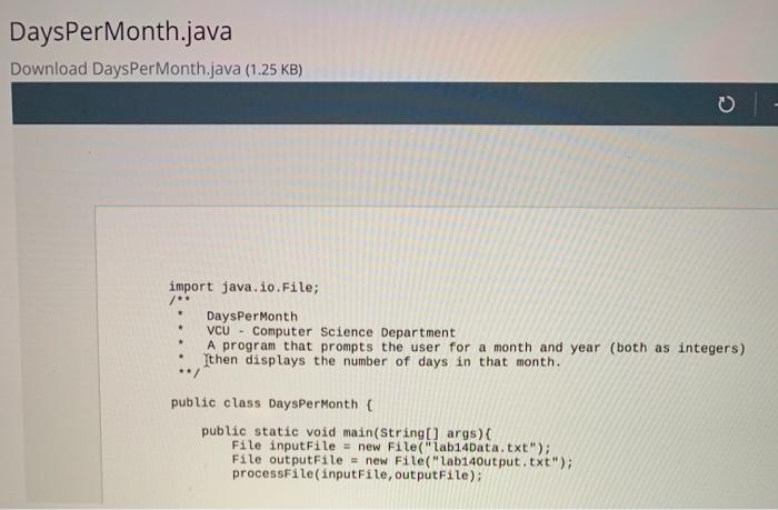 Solved Lab 14 - Exception Handling 1. Download the files | Chegg.com
