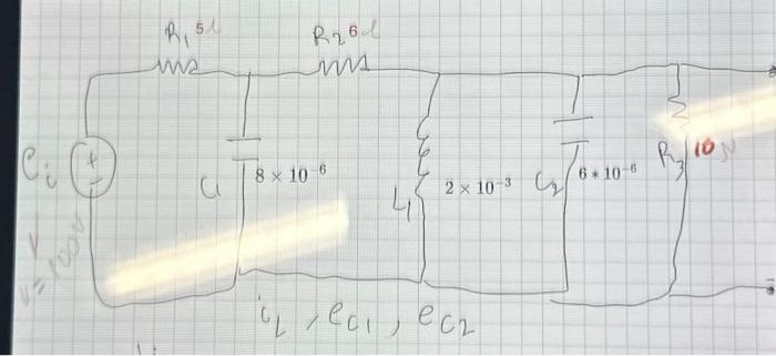 Solved find the transfer function of the electrical circuit | Chegg.com