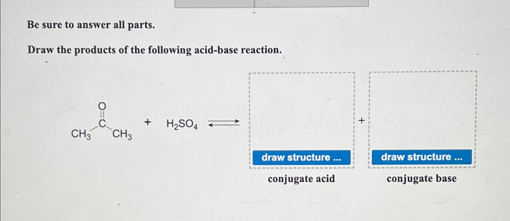 Solved Be sure to answer all parts.Draw the products of the | Chegg.com