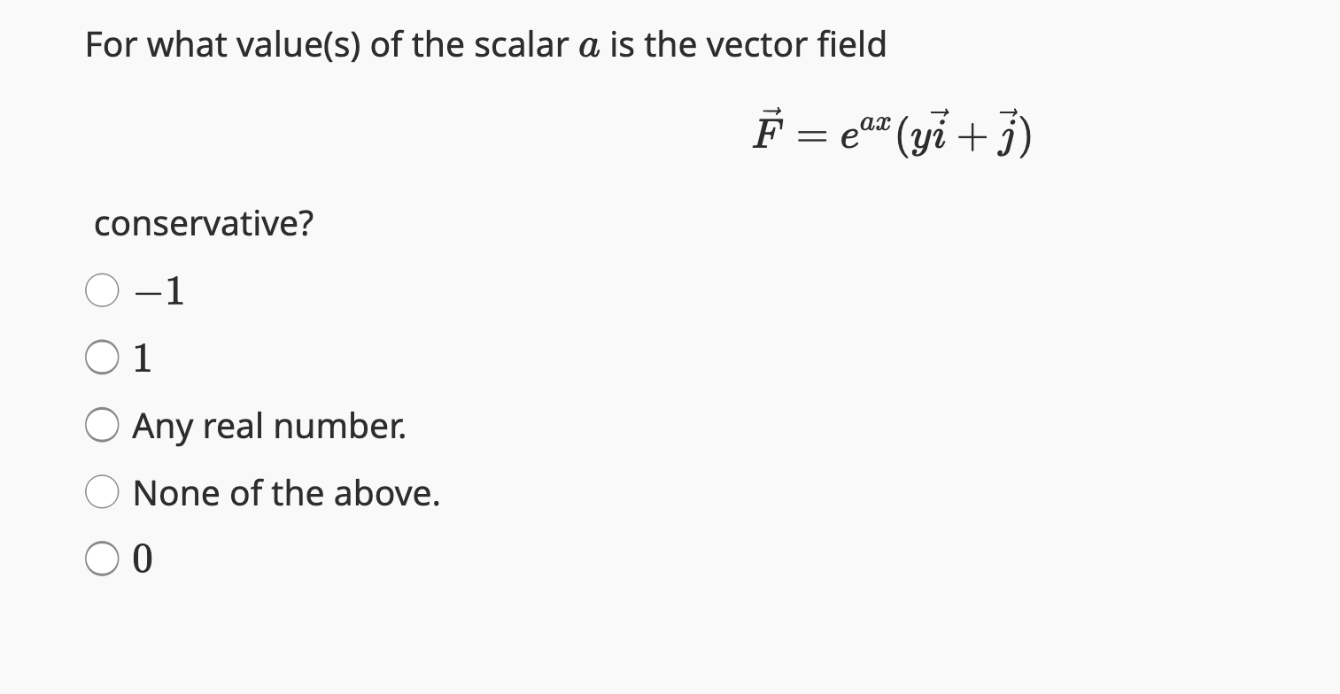 Solved For what value(s) of ﻿the scalar a is ﻿the vector | Chegg.com