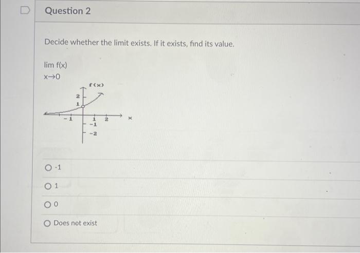 Solved Decide whether the limit exists. If it exists, find | Chegg.com