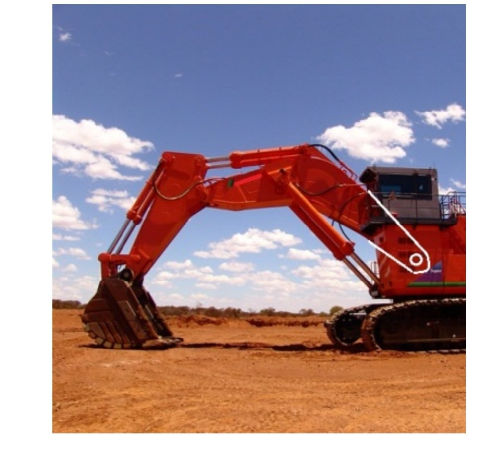 Solved 1. The number of links in the backhoe loader shown | Chegg.com