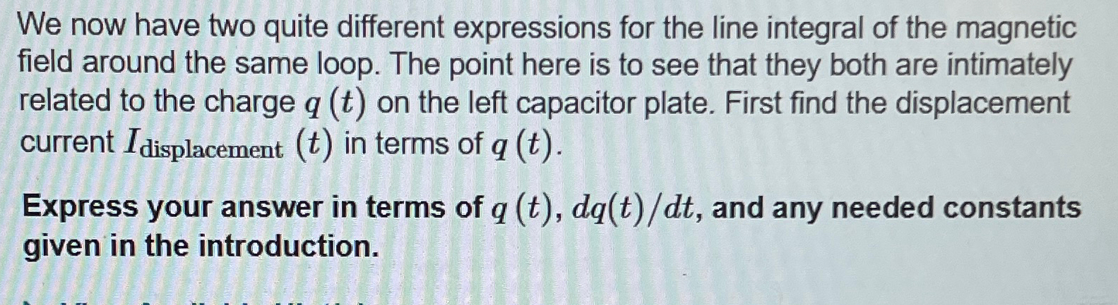 Solved We now have two quite different expressions for the | Chegg.com