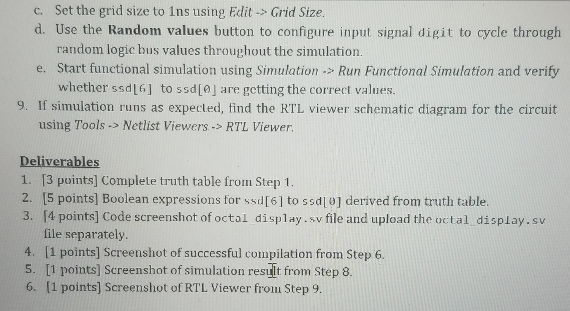 Solved Task 2 15 Points Implement A Digital Circuit Using 7971