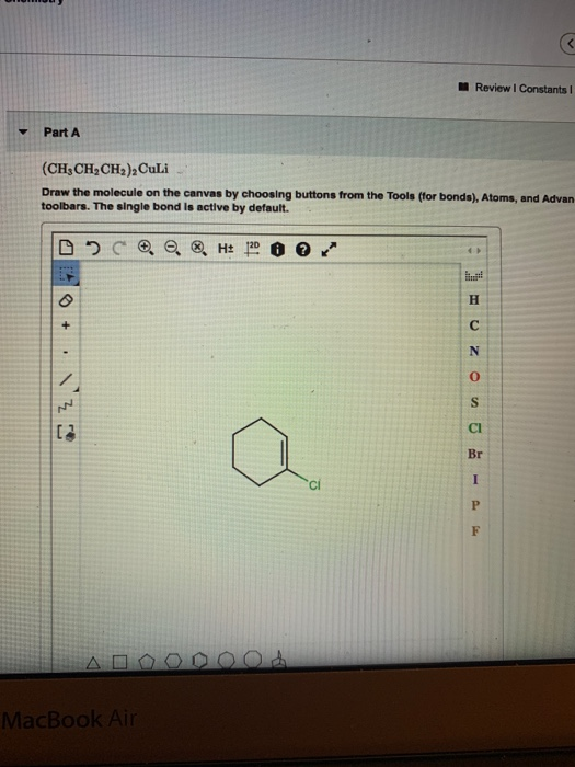 Solved Review I Constants Part (CH, CH, CH2)2Culi Draw the | Chegg.com