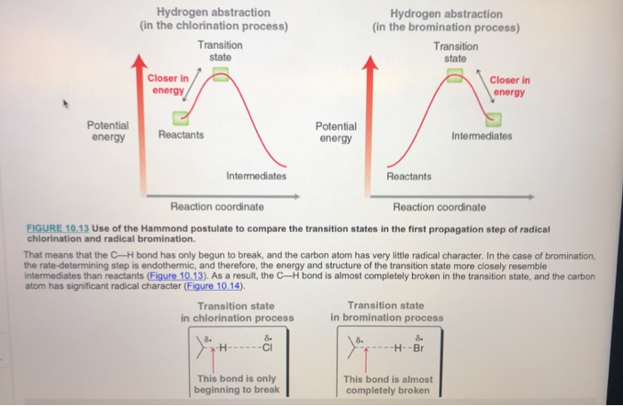Solved 10.5 Selectivity of Halogenation When propane | Chegg.com