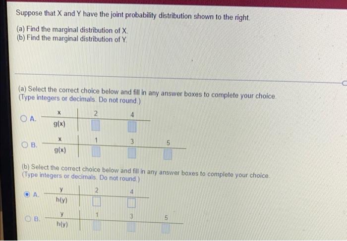 [Solved]: Suppose that X and Y have the joint probability d