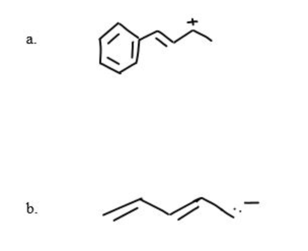 Solved Draw two additional resonance structures for each of | Chegg.com