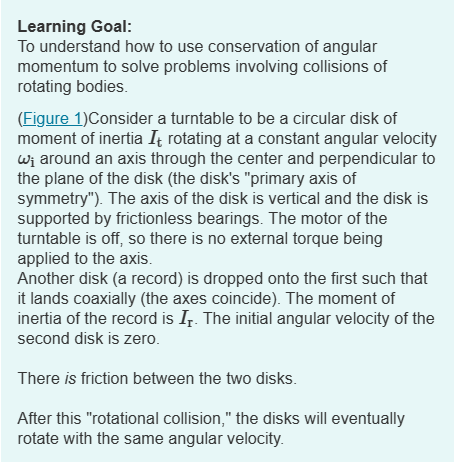 Solved Learning Goal:To understand how to use conservation | Chegg.com