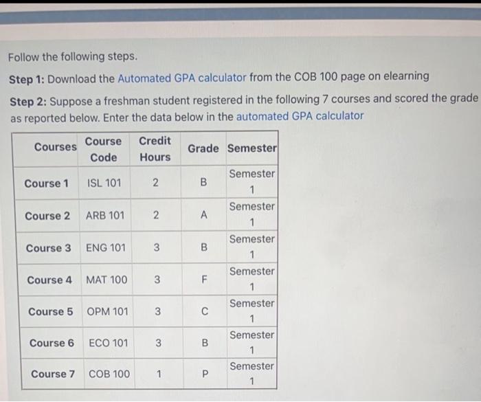 Solved Follow the following steps. Step 1: Download the | Chegg.com