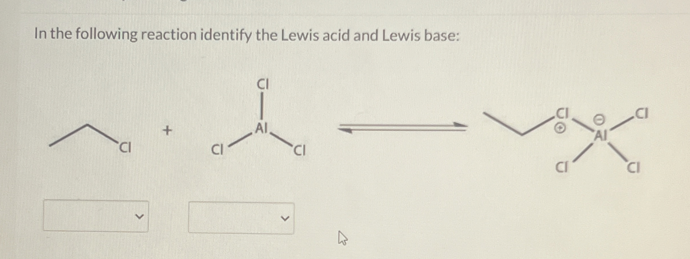 Solved In the following reaction identify the Lewis acid and | Chegg.com