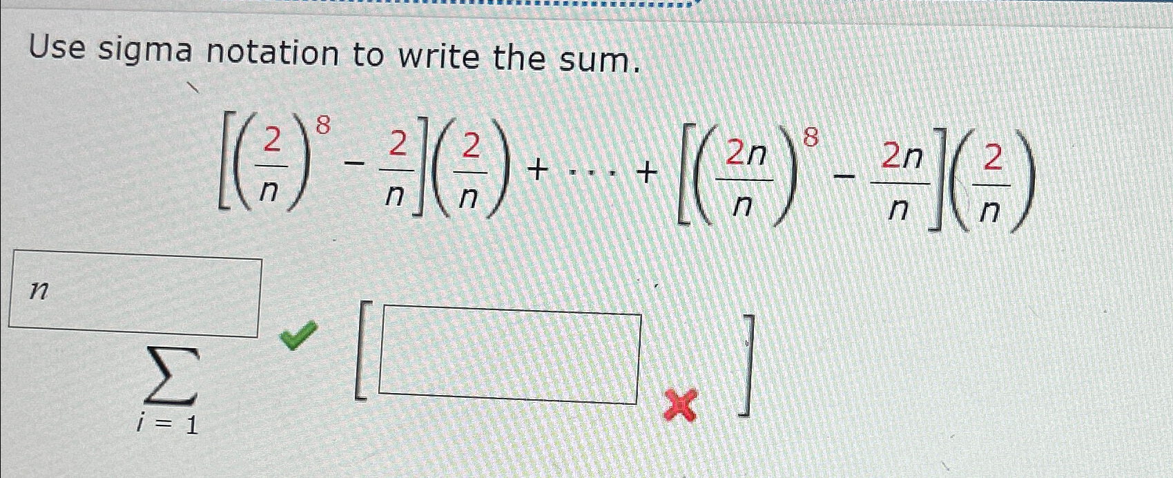 Solved Use sigma notation to write the | Chegg.com Solved Use sigma notation to write the | Chegg.com