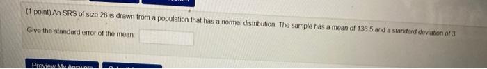 Solved Previous Problem Problern List Next Problem (1 point) | Chegg.com