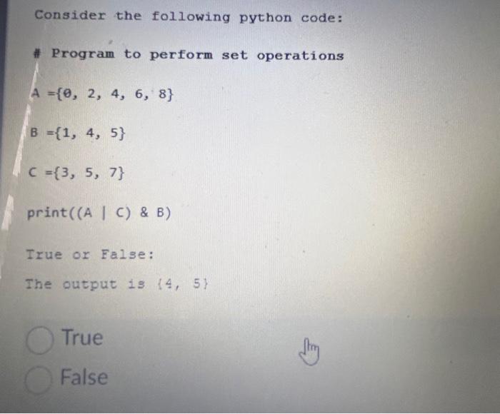 Solved Consider the following python code: Program to | Chegg.com Solved Consider the following python code: Program to | Chegg.com