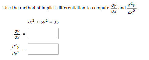 Use the method of implicit differentiation to compute | Chegg.com