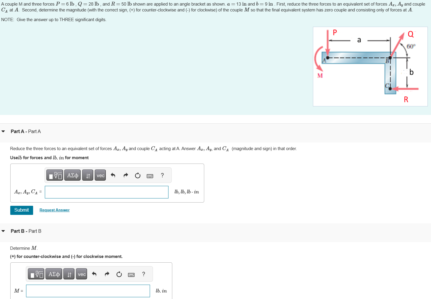 Solved NOTE: Give the answer up to THREE significant | Chegg.com