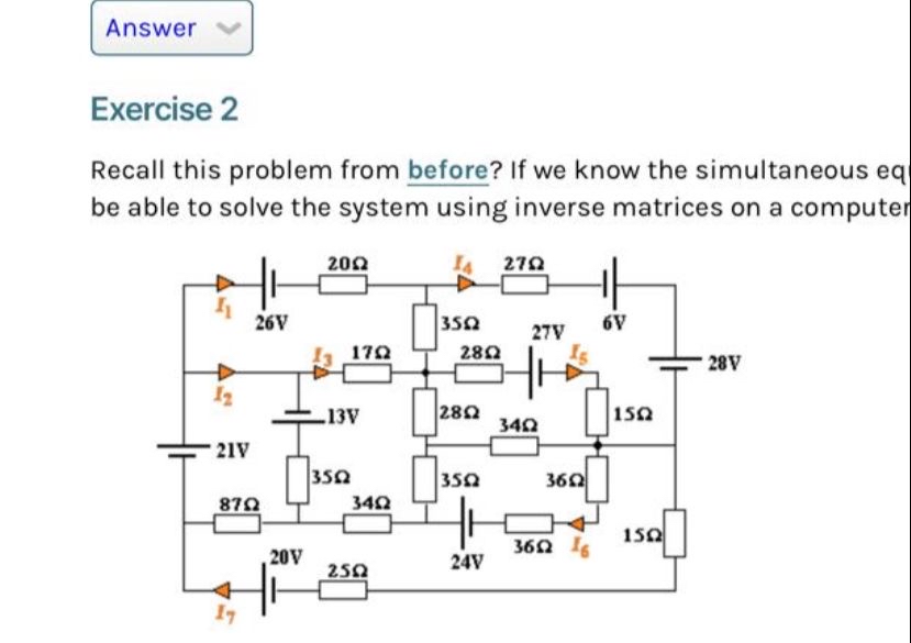 Solved Exercise 2Recall this problem from before? If we know | Chegg.com