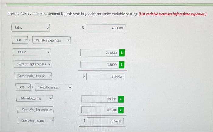 Solved Franz's supervisor asked him to prepare Nash | Chegg.com