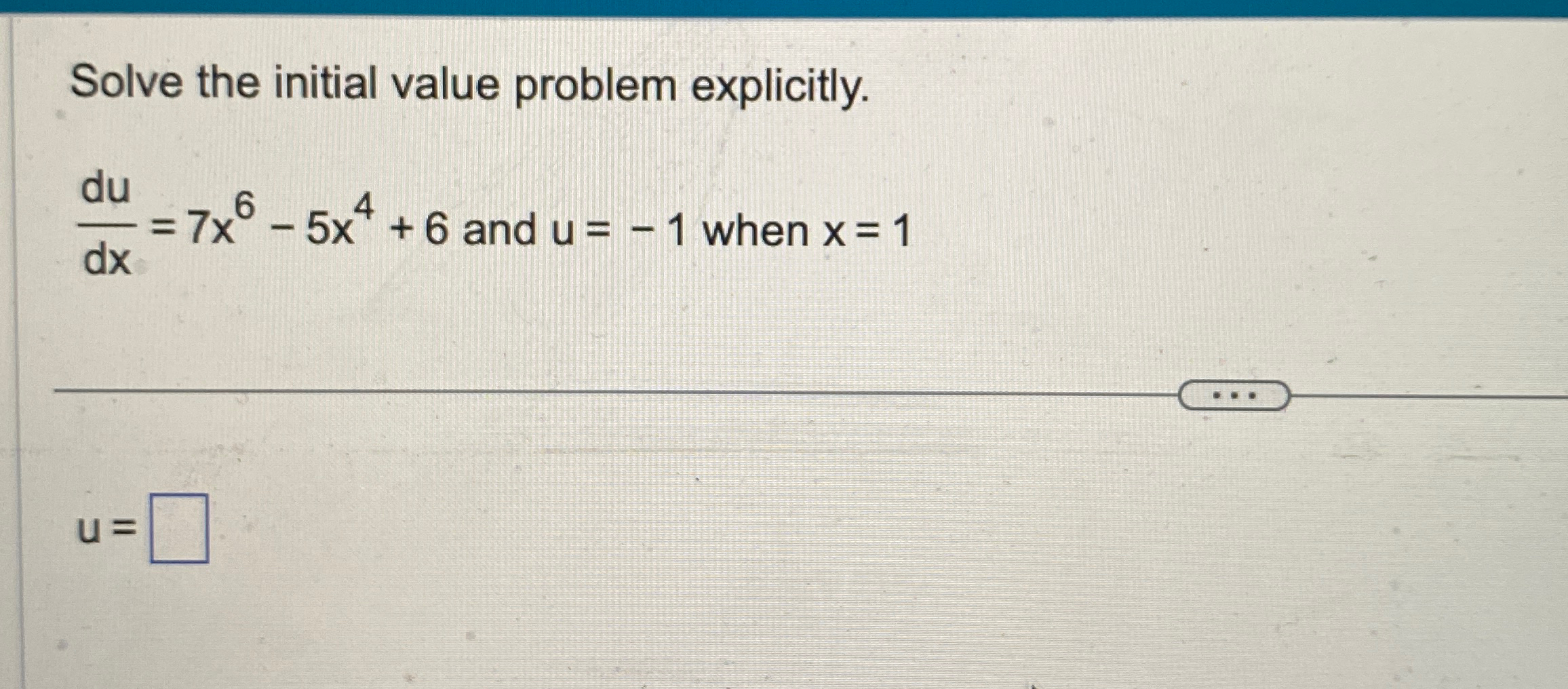 Solved Solve the initial value problem | Chegg.com