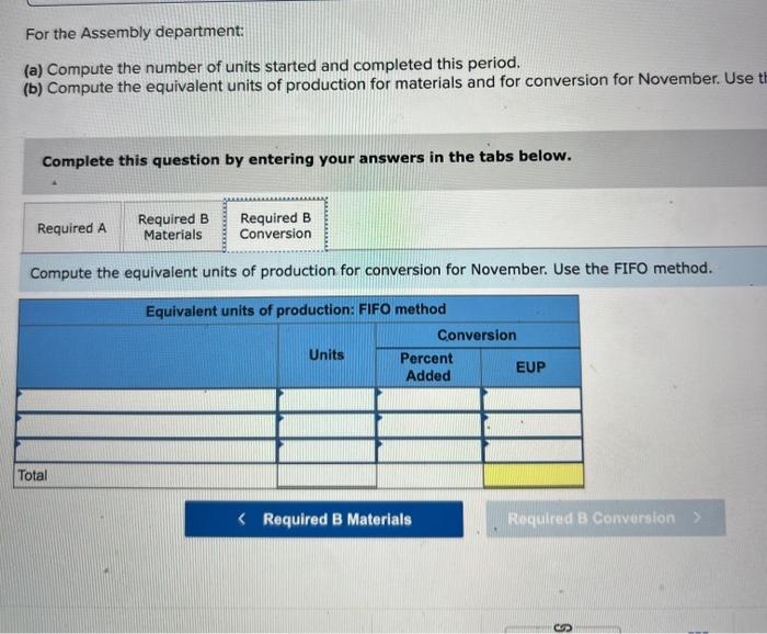 Solved please help part a & b using required information. | Chegg.com