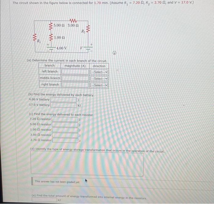 Solved The circuit shown in the figure below is connected | Chegg.com