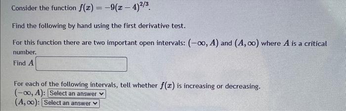 Solved Consider the function f(x)=x2e2x. Find the following | Chegg.com