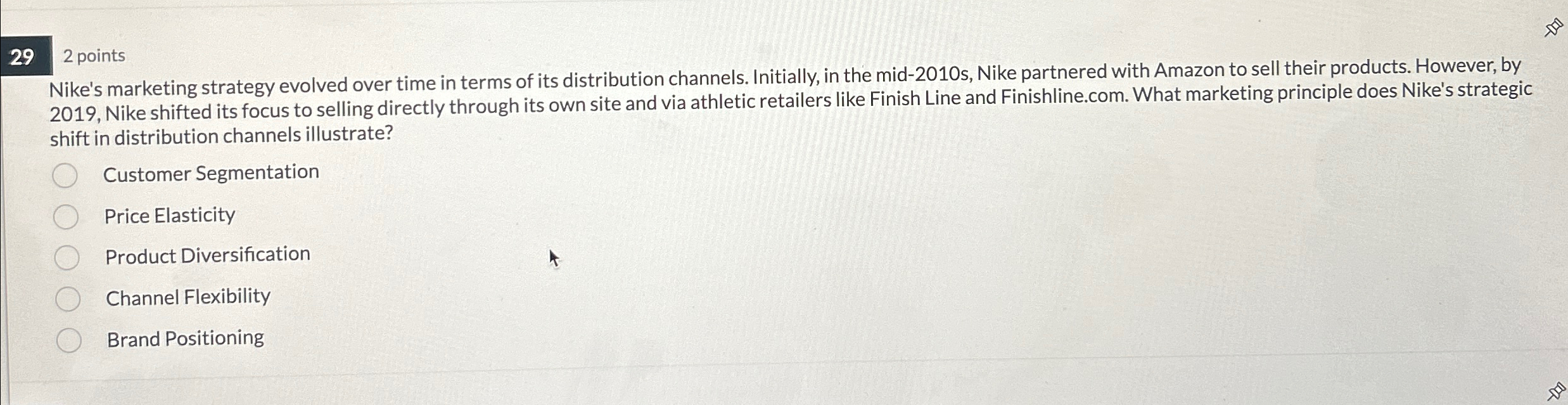 Solved 292 ﻿pointsNike's marketing strategy evolved over | Chegg.com