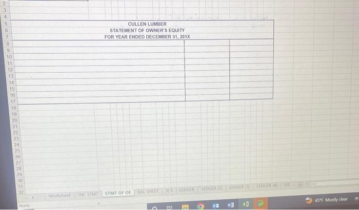 Solved 12A-4. Using the ledger balances and additional data | Chegg.com