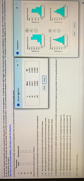 Solved An automatic character recognition device success is | Chegg.com