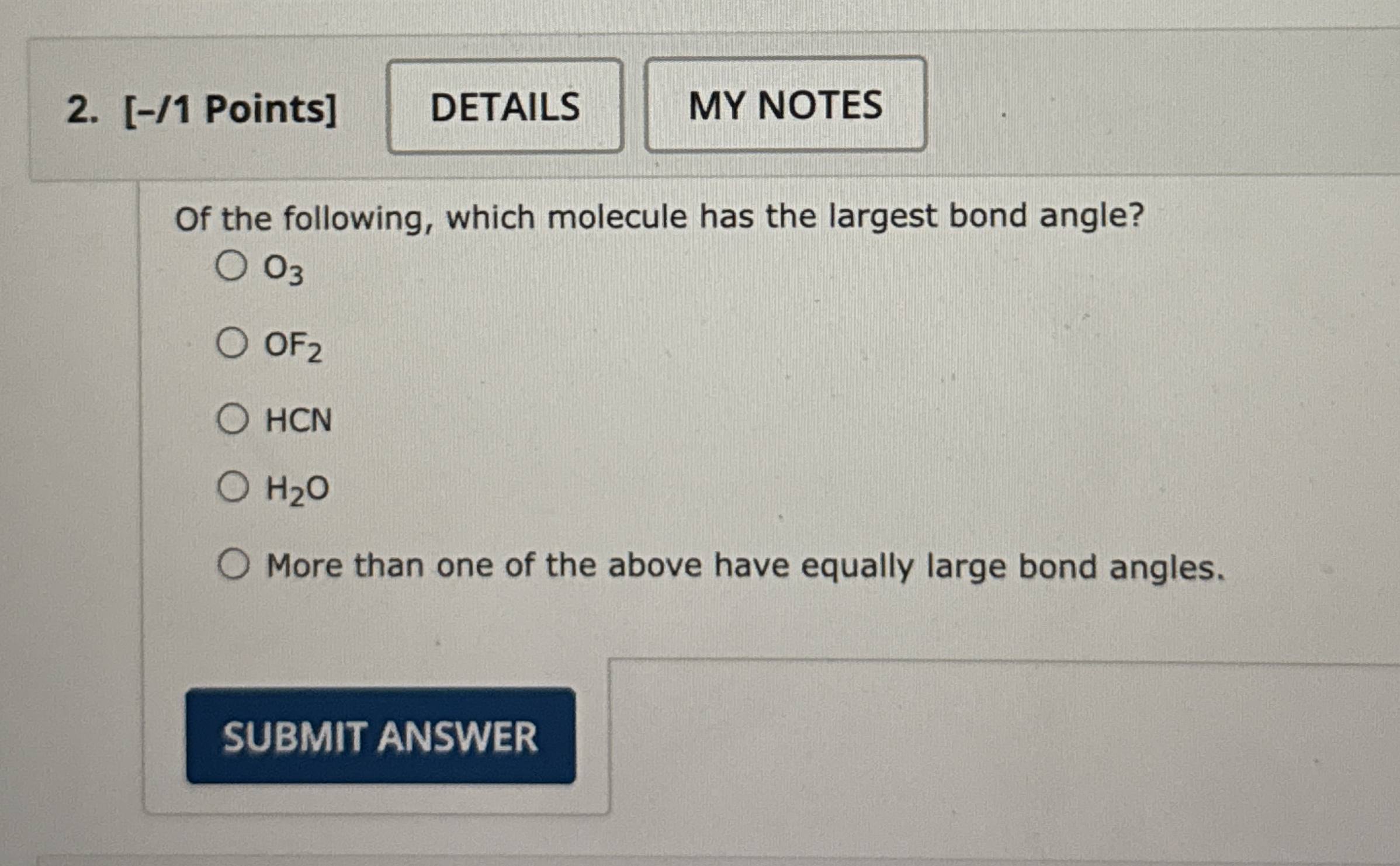 Solved Which molecule,CH4,CH3Cl,CH3F,CH3Br, ﻿or CH3I,has the | Chegg.com