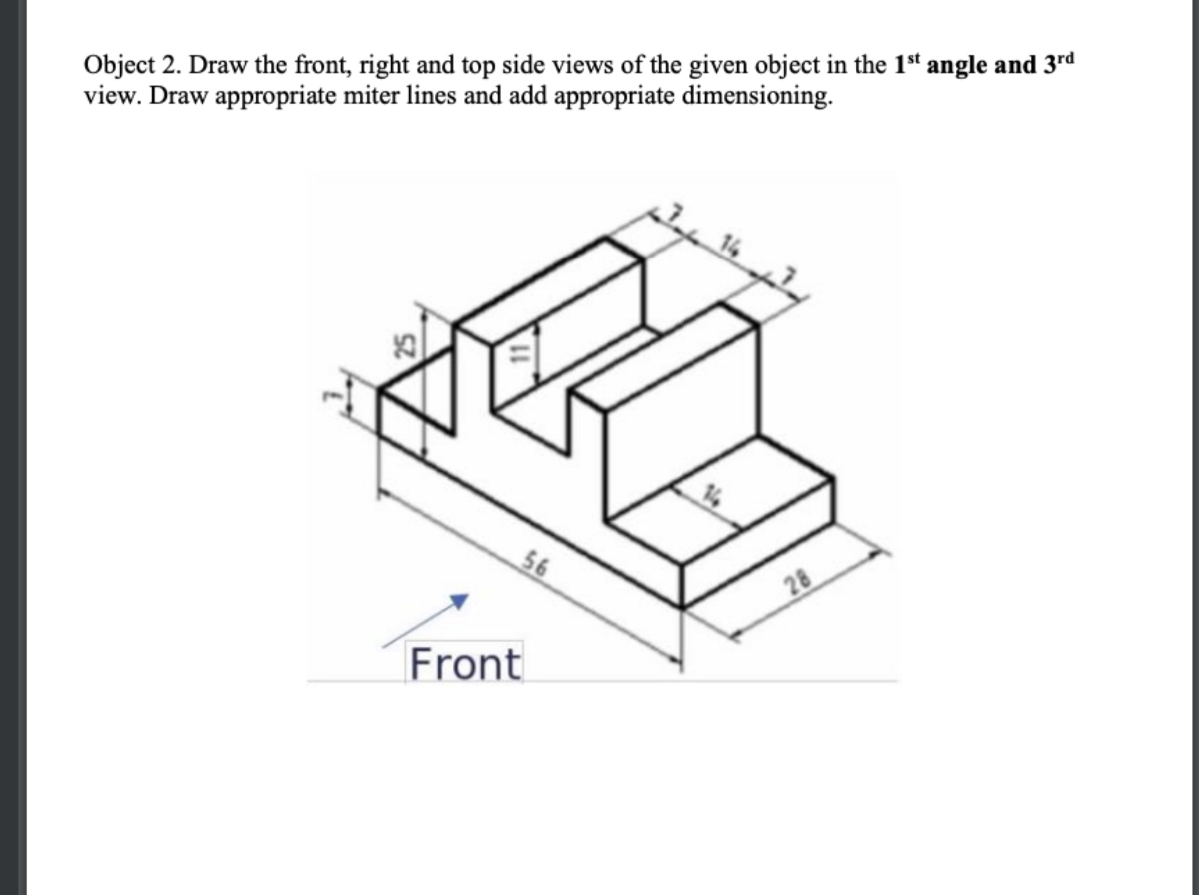 Solved Make the following drawings in the AutoCAD. Use the | Chegg.com