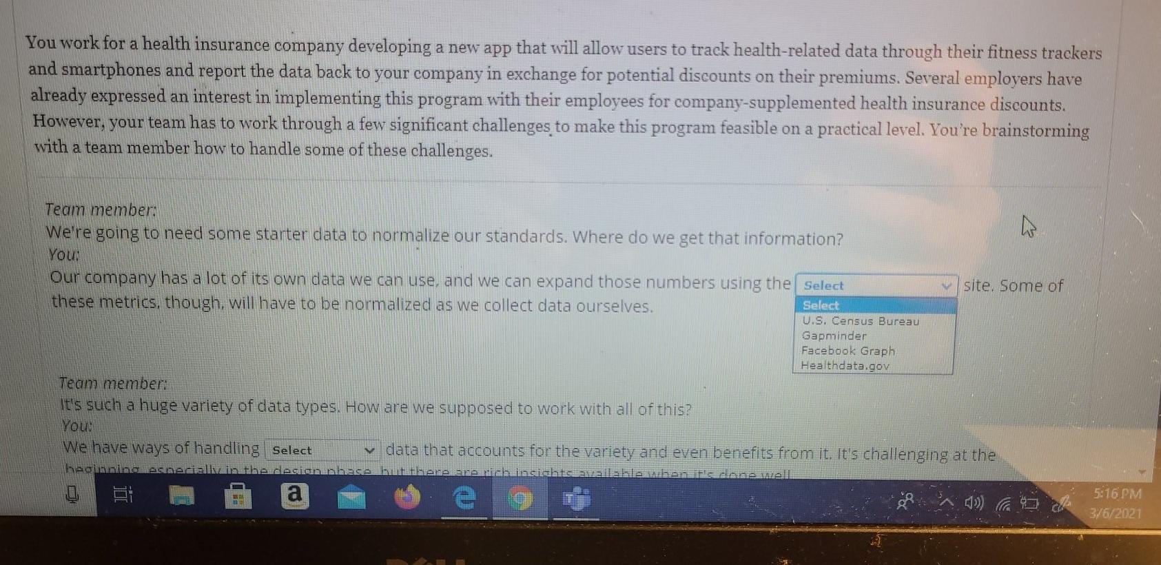 Check My Work Big data collections are so enormous | Chegg.com