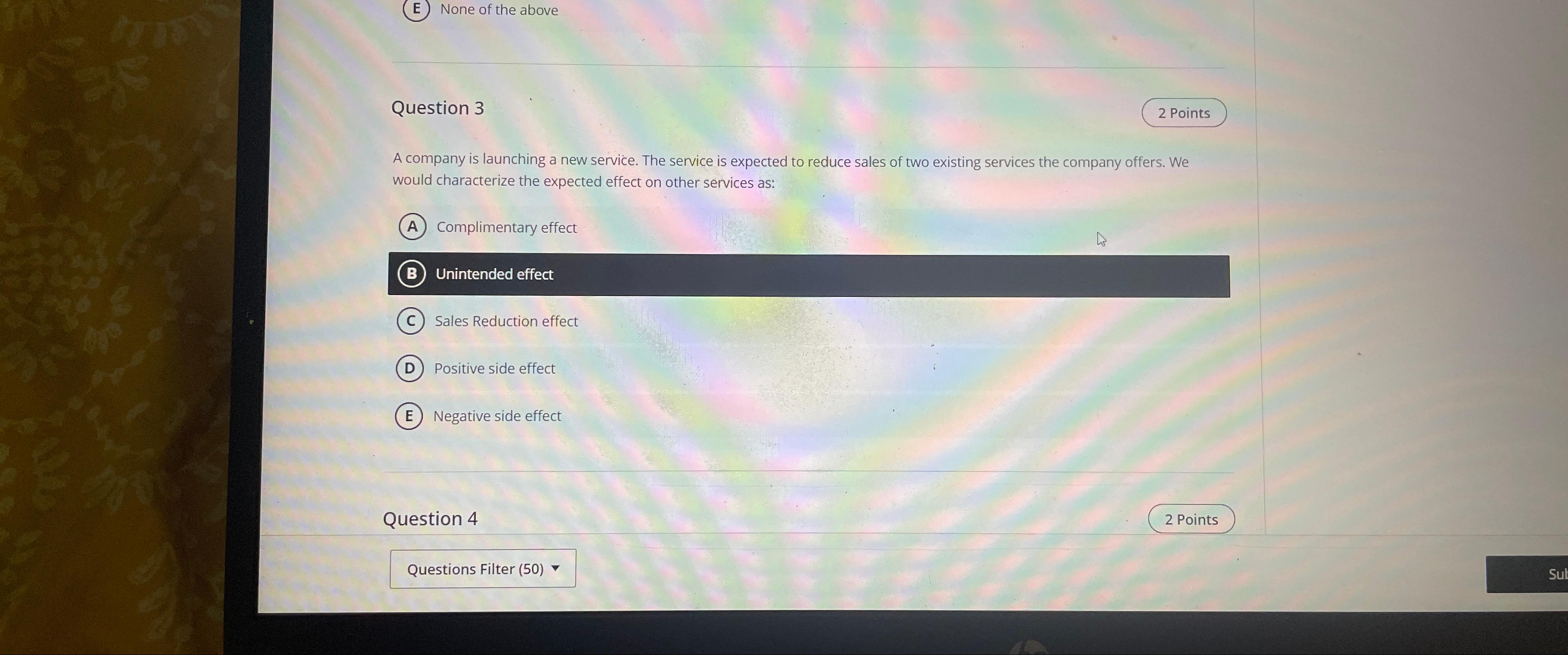 Solved (E) ﻿None of the aboveQuestion 32 ﻿PointsA company is | Chegg.com