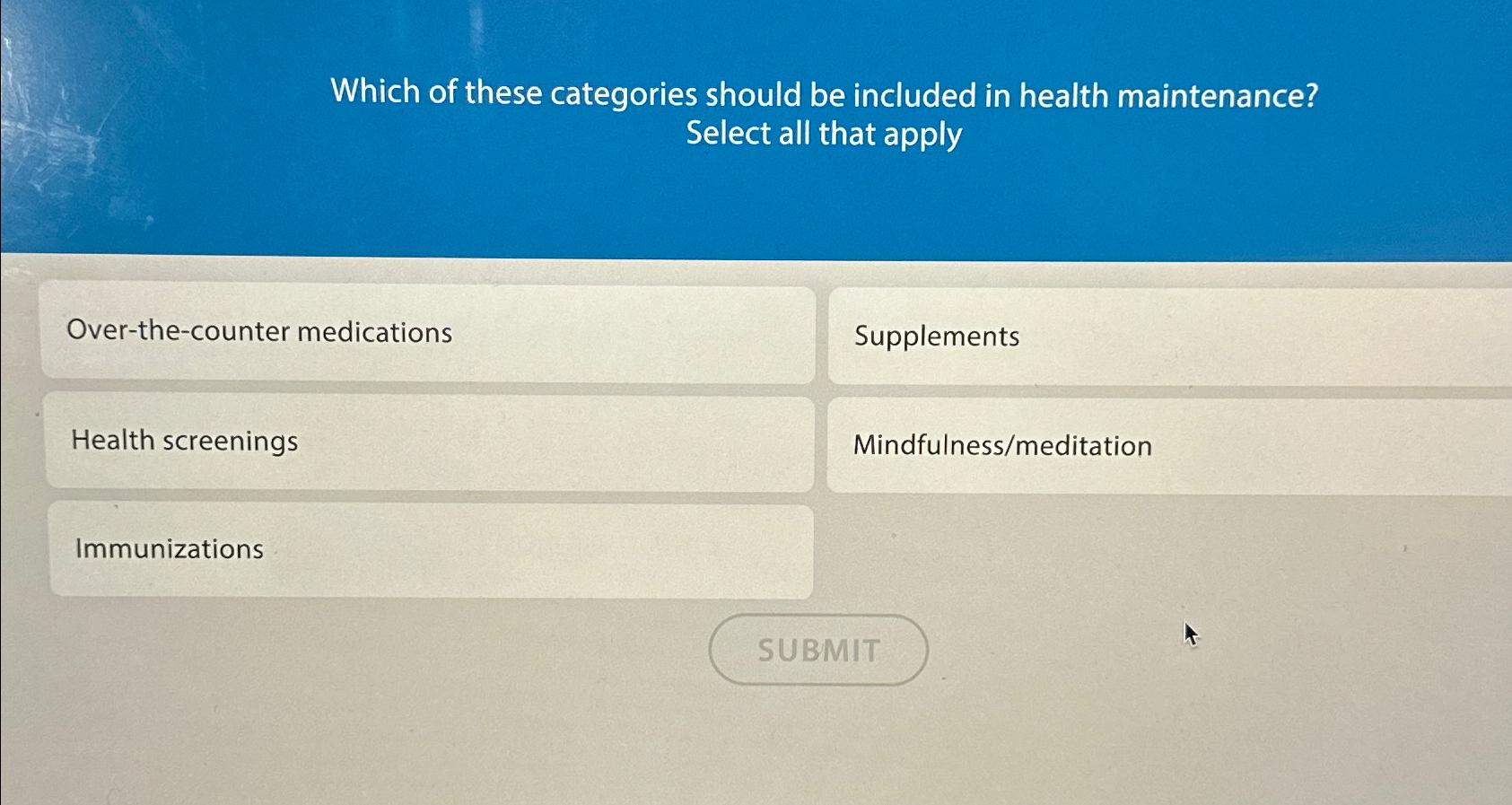 Solved Which of these categories should be included in | Chegg.com