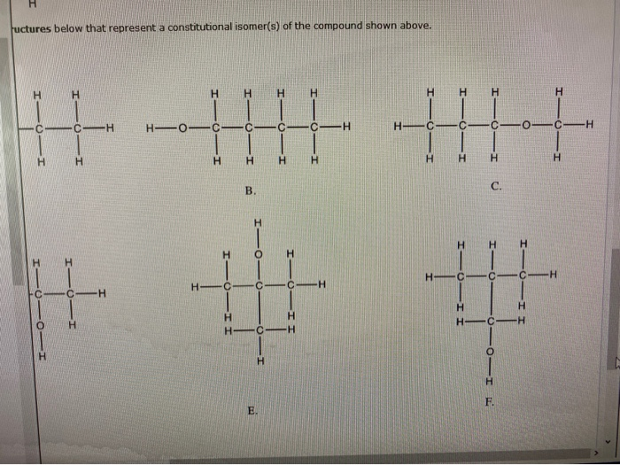 Solved identify and select ALL STRUCTURES below that | Chegg.com