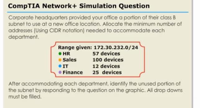 Solved CompTIA Network+ Simulation Question Corporate | Chegg.com