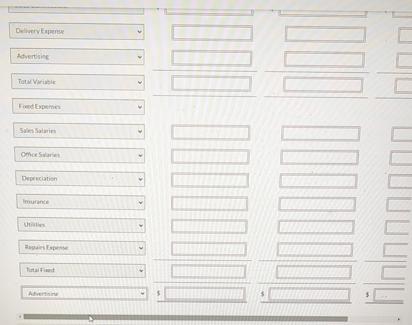 Solved Kirkland Company combines its operating expenses for | Chegg.com