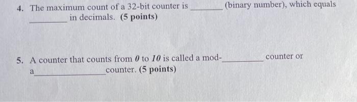 Solved 13. A MOD-8 asynchronous counter has a "worst case" | Chegg.com