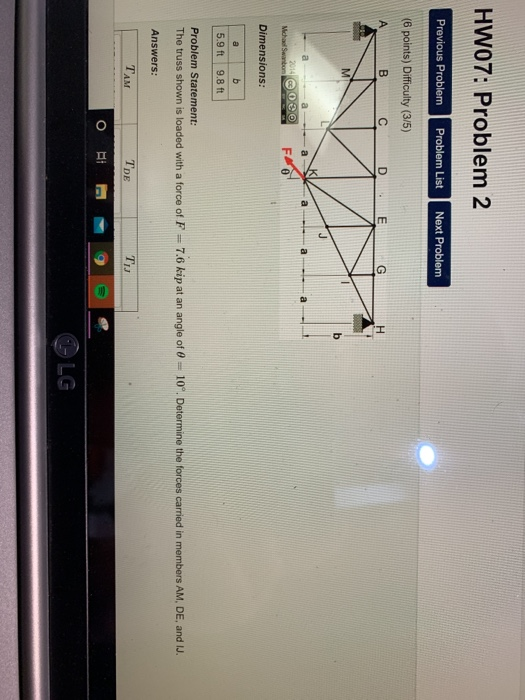 Solved Hw07 Problem 2 Previous Problem Problem List Next 7848