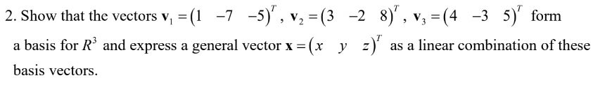 Solved Show that the vectors | Chegg.com
